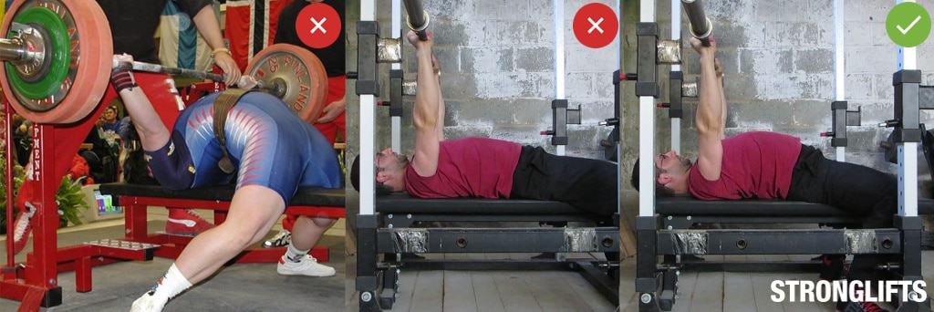 Top 6 Common Mistakes while Chest Bar or Dumbbell Bench Press