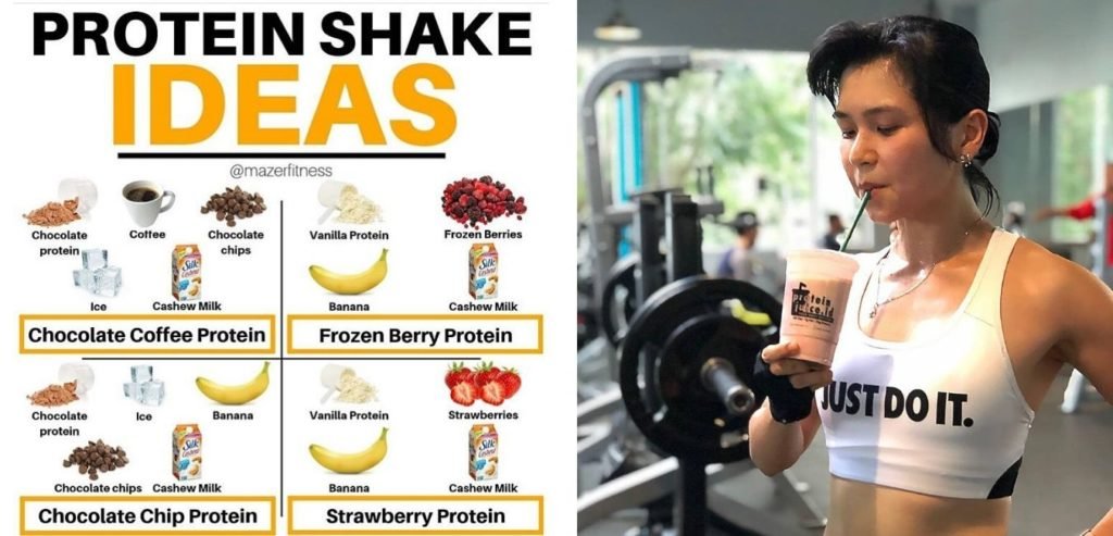 How to Prepare an tasty & Healthy protein drink shake for Muscle Building